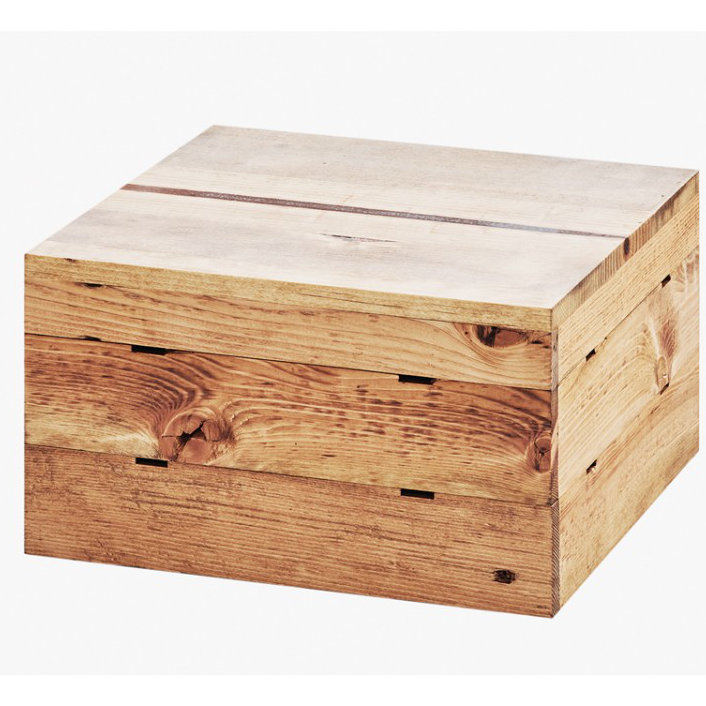 Cal-Mil Mid-Century Square Crate Riser - 9" x 9" x 7" - Wayfair Canada